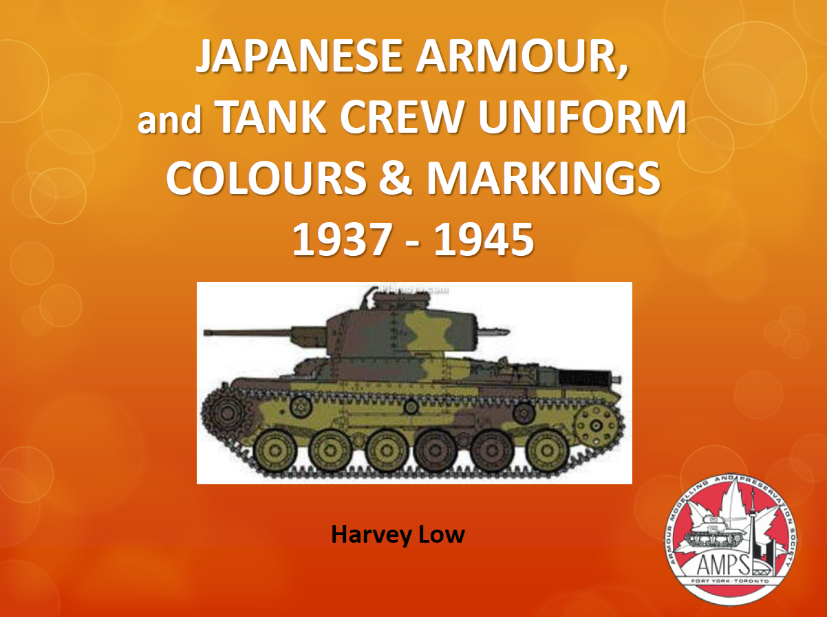 Japanese Tank Colours 1937-1945 | IPMS Toronto