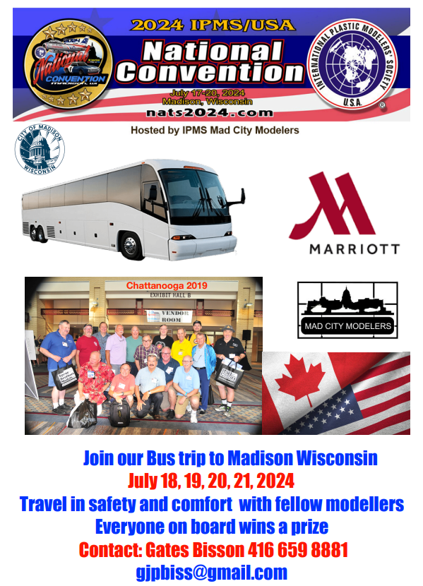 Bus Trip to the IPMS Nationals 2024! | IPMS Toronto